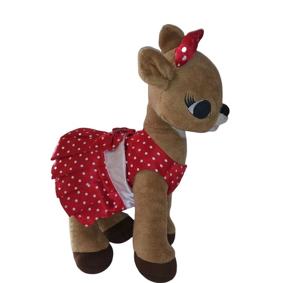 Build-A-Bear | Toys | Rudolph The Red Nosed Reindeer Clarice Build A ...